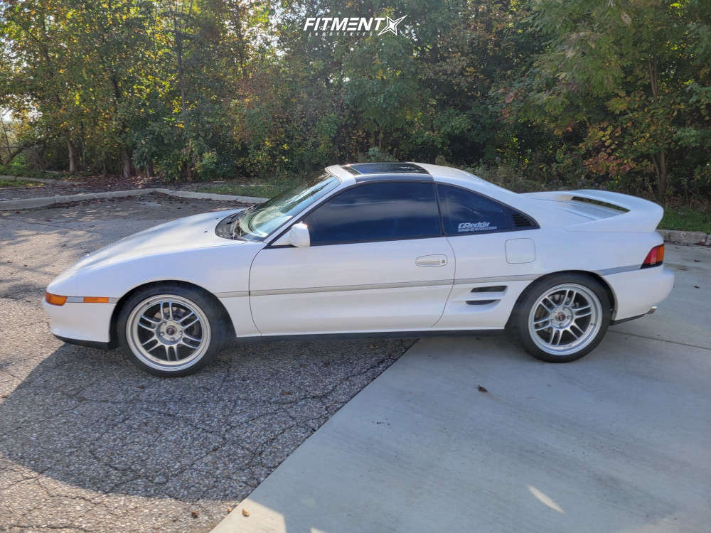 1992 Toyota MR2 Turbo with 17x8 Enkei Rpf1 and Dunlop 215x40 on ...