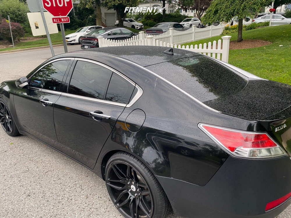 2010 Acura TL Base with 20x9 Asanti Black Abl-11 and Lionhart 235x35 on ...