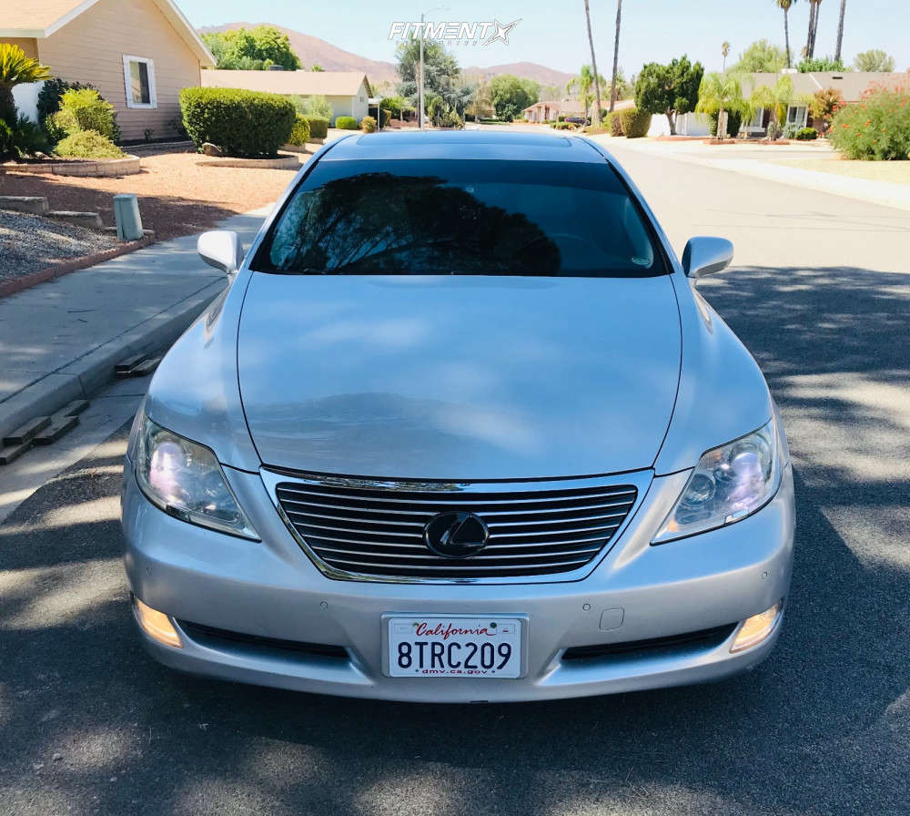 2007 Lexus LS460 Base with 20x9 Verde Insignia and Lexani 245x40 on Air ...