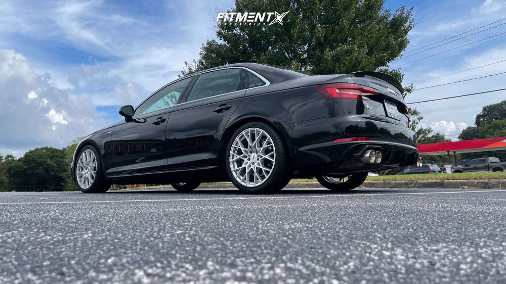 2018 Audi A4 Quattro Premium Plus with 19x8.5 TSW Sebring and Michelin ...
