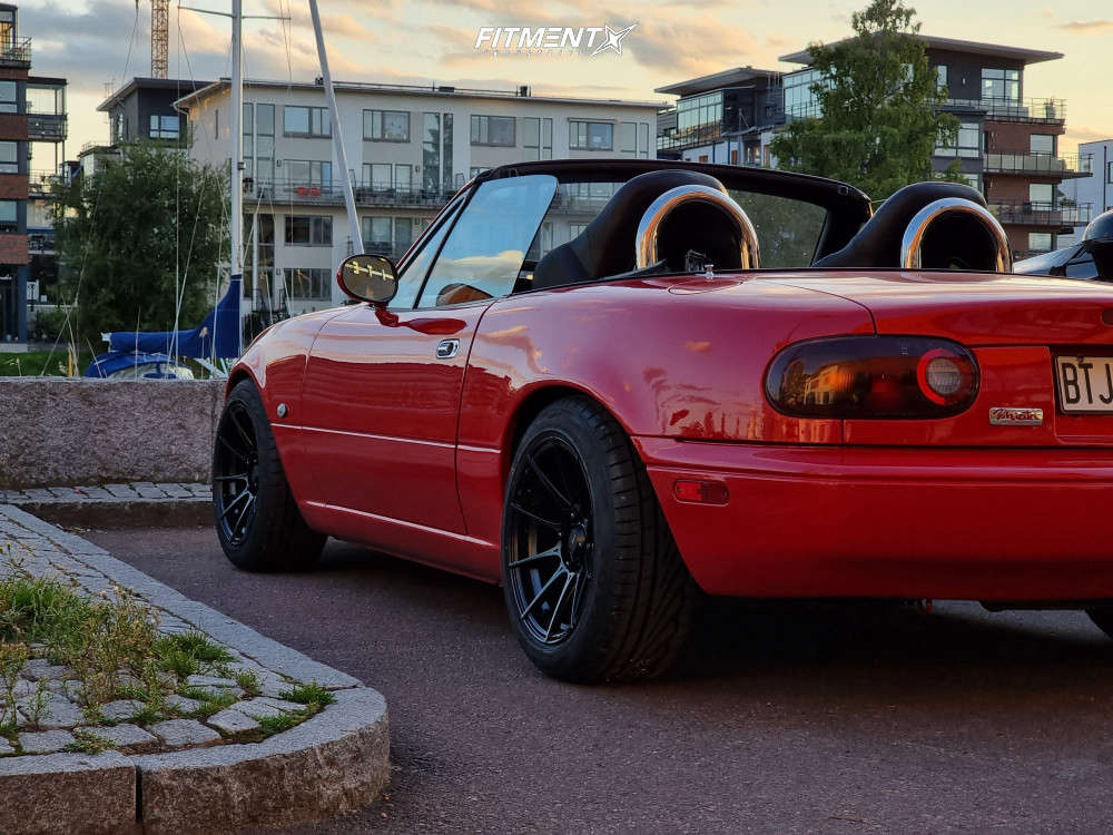 1996 Mazda Miata Base with 15x8 Advanti Racing Storm S1 and Toyo Tires ...