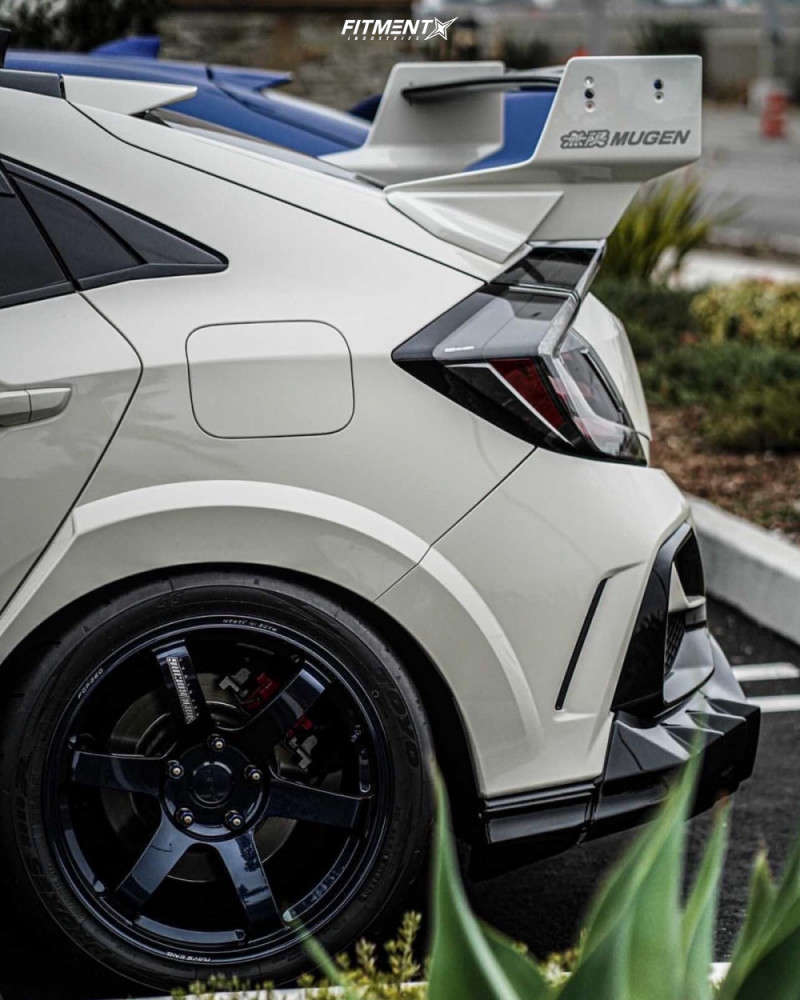 2019 Honda Civic Type R with 18x11 Rays Engineering Te37 and Toyo Tires ...