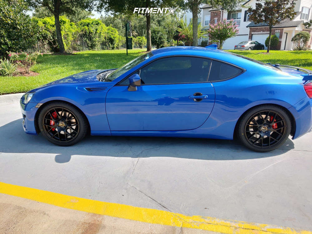2020 Subaru BRZ Limited with 18x8.5 Enkei Raijin and Bridgestone 255x35 ...