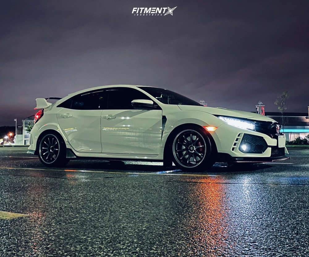 2018 Honda Civic Type R with 18x9.5 Rays Engineering CE28SL and ...