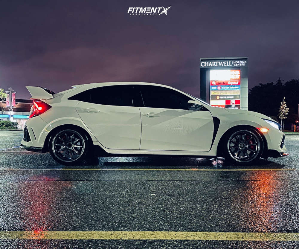 2018 Honda Civic Type R with 18x9.5 Rays Engineering CE28SL and ...