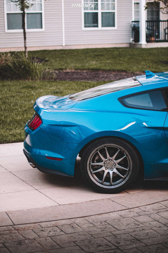 2020 Ford Mustang EcoBoost with 19x9.5 Aodhan Ds02 and General 255x40 ...