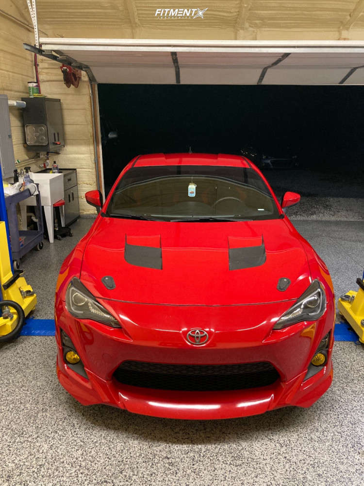2013 Scion FR-S Base with 17x9 Enkei Rpf1 and Firestone 255x40 on ...