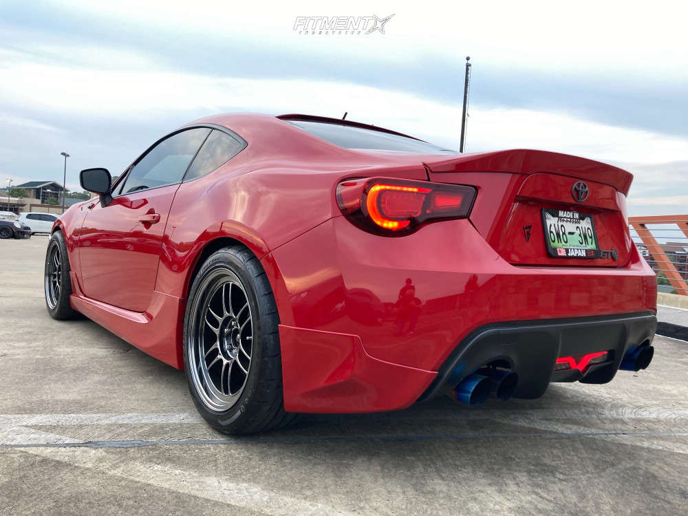 2013 Scion FR-S Base with 17x9 Enkei Rpf1 and Firestone 255x40 on ...