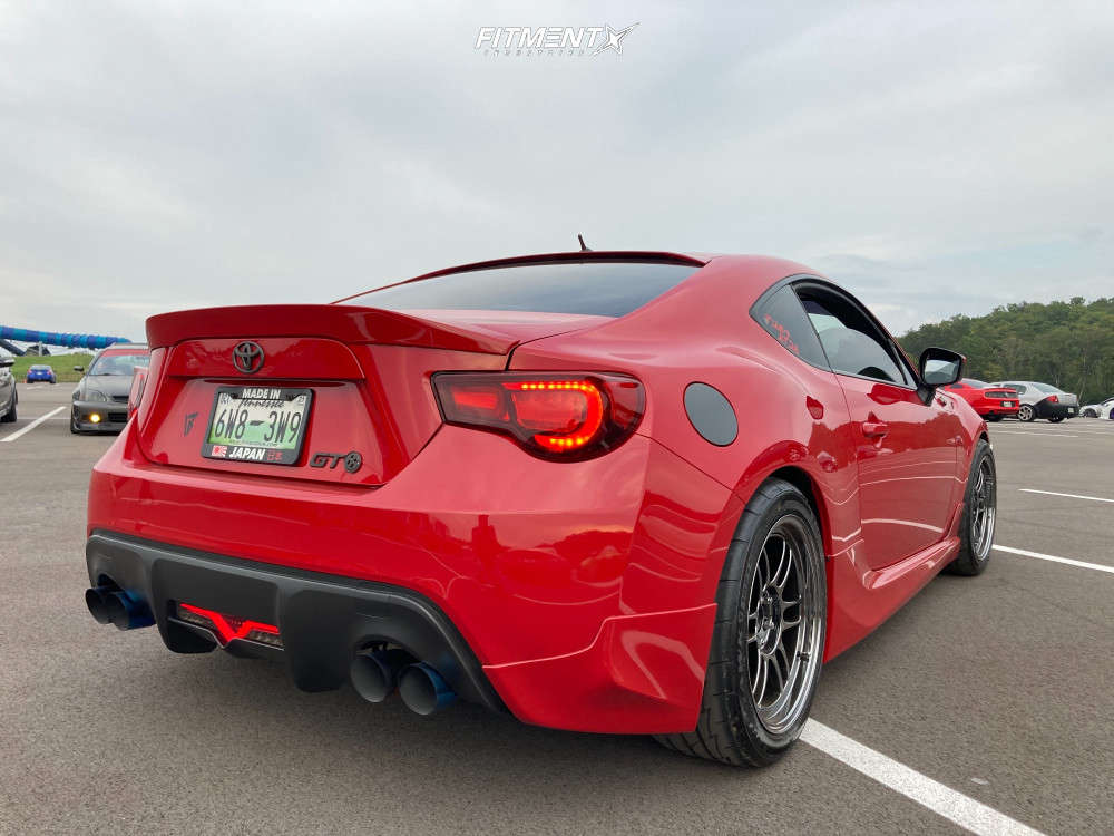 2013 Scion FR-S Base with 17x9 Enkei Rpf1 and Firestone 255x40 on ...