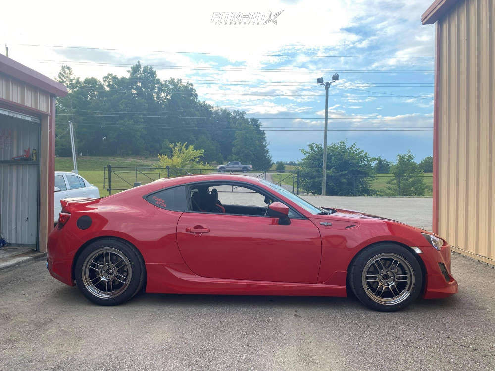 2013 Scion FR-S Base with 17x9 Enkei Rpf1 and Firestone 255x40 on ...