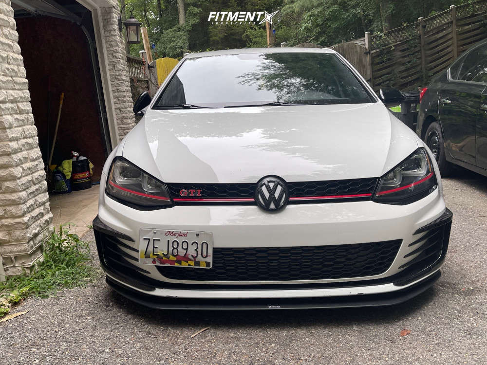 2017 Volkswagen GTI Sport with 19x8.5 Neuspeed Rse102 and Continental ...