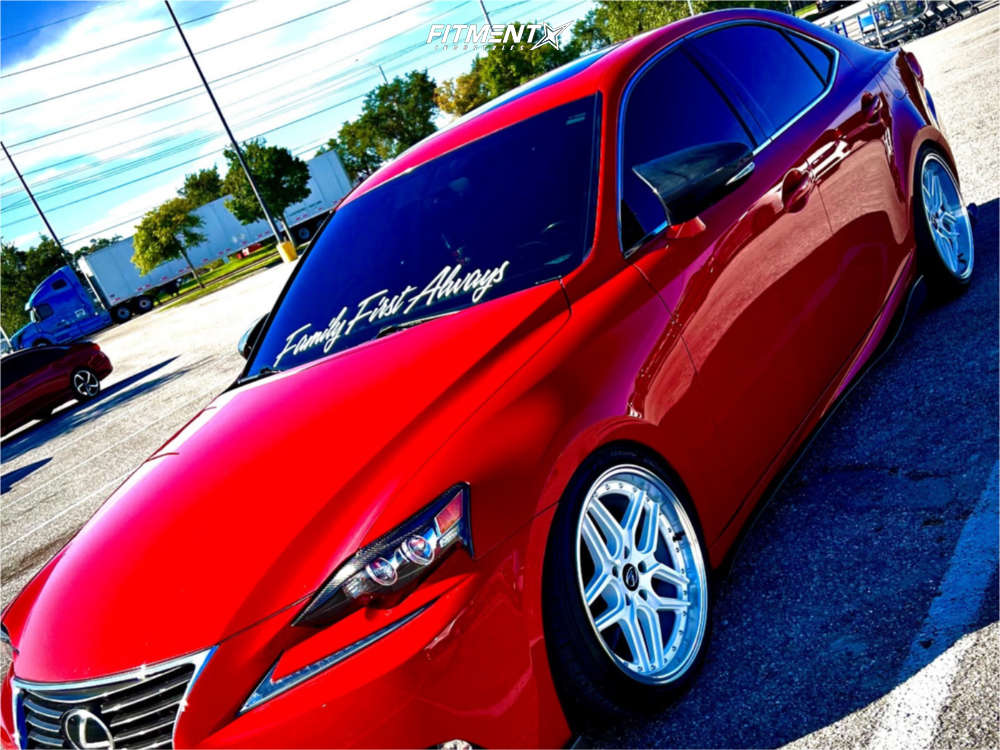 2016 Lexus IS200t Base with 18x8.5 ESR Cs15 and Lexani 215x40 on ...