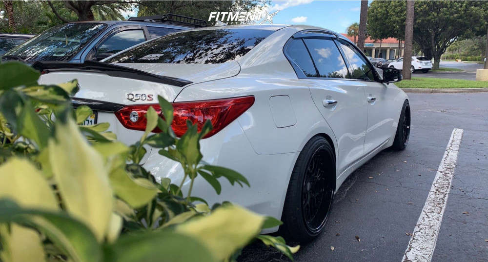 2015 INFINITI Q50 Sport with 19x9.5 ESR Cs11 and Lexani 245x35 on ...