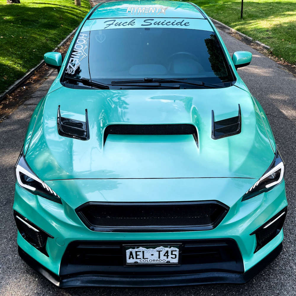 2019 Subaru WRX Base with 18x9.5 ESR Rf11 and Toyo Tires 245x40 on ...