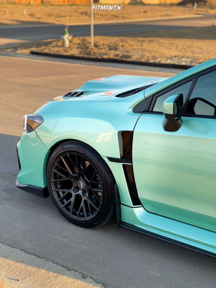 2019 Subaru WRX Base with 18x9.5 ESR Rf11 and Toyo Tires 245x40 on ...
