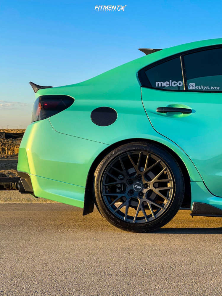2019 Subaru WRX Base with 18x9.5 ESR Rf11 and Toyo Tires 245x40 on ...