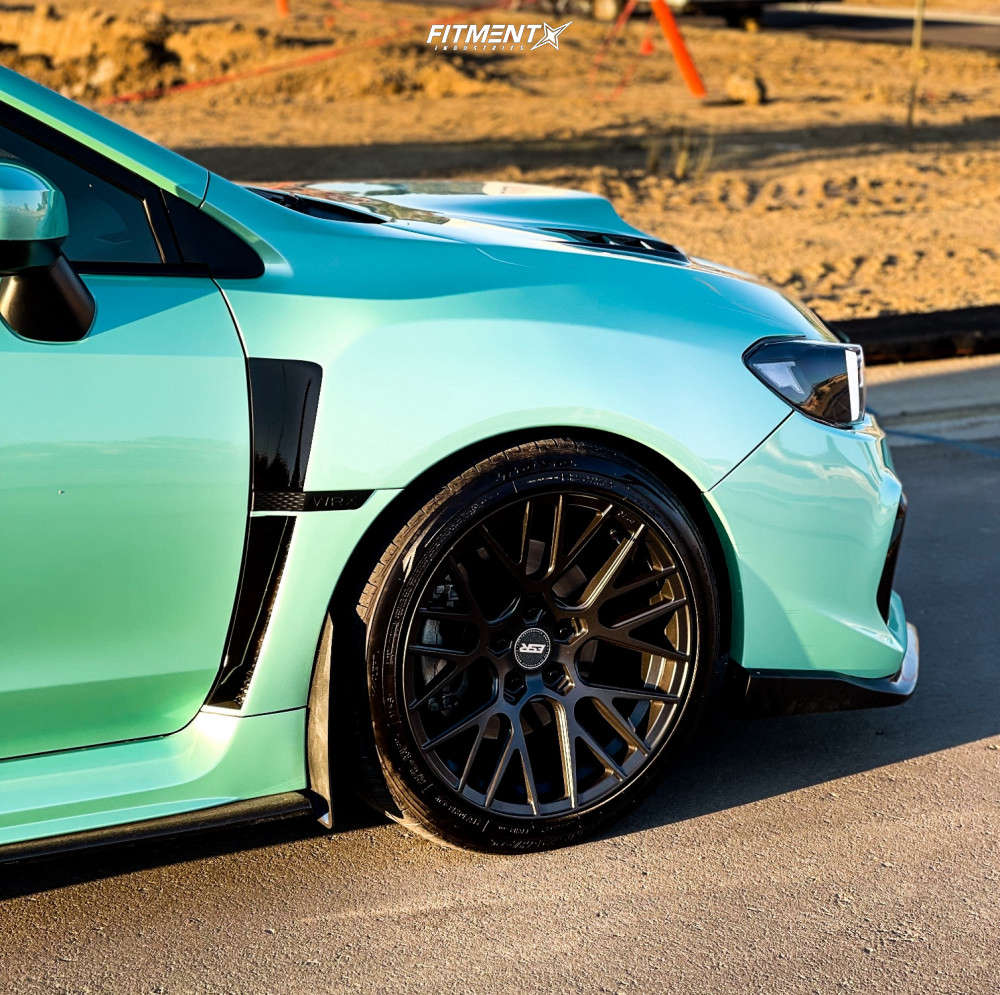 2019 Subaru WRX Base with 18x9.5 ESR Rf11 and Toyo Tires 245x40 on ...