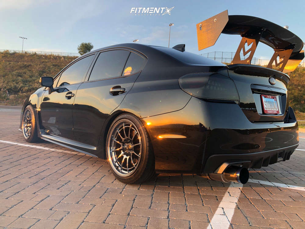 2017 Subaru WRX Limited with 18x9.5 JNC Jnc033 and Dunlop 245x40 on ...