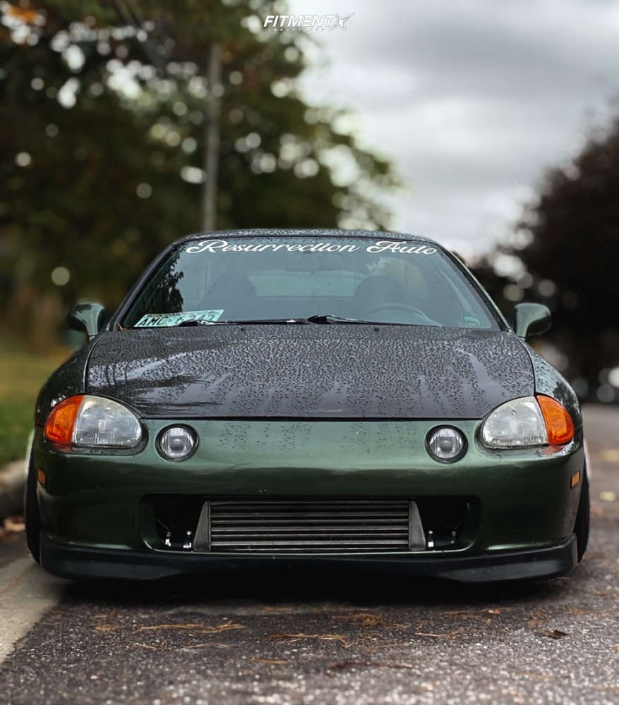 1994 Honda Civic Del Sol S with 15x8 Whistler Kr7 and Achilles 195x30 ...
