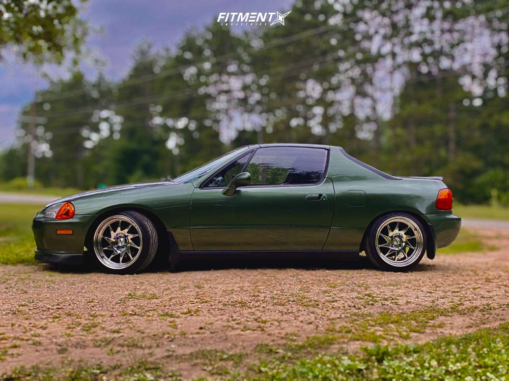 1994 Honda Civic Del Sol S with 15x8 Whistler Kr7 and Achilles 195x30 ...