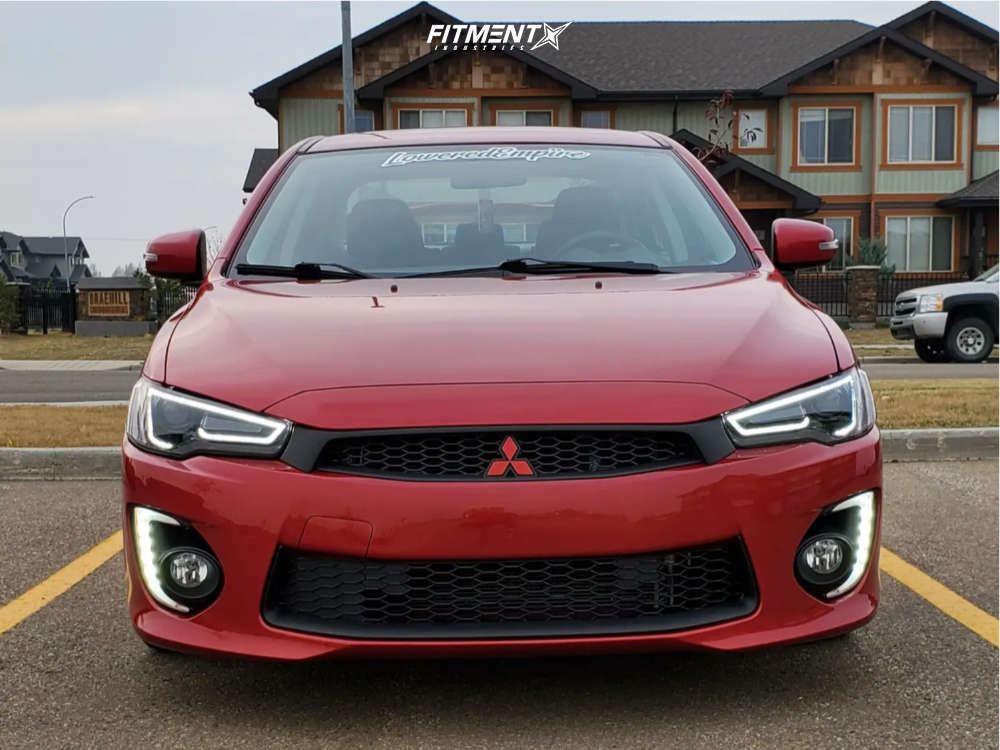 2017 Mitsubishi Lancer SE Limited Edition with 18x8.5 Aodhan Ah07 and ...