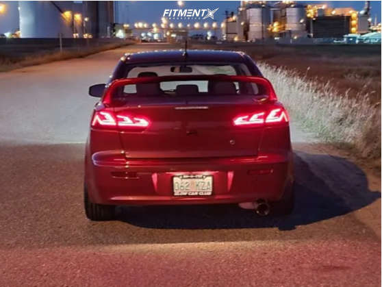 2017 Mitsubishi Lancer SE Limited Edition with 18x8.5 Aodhan Ah07 and ...