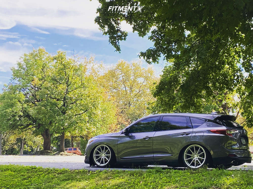 2021 Acura RDX Base with 21x10.5 Venti and Bridgestone 255x35 on Air ...