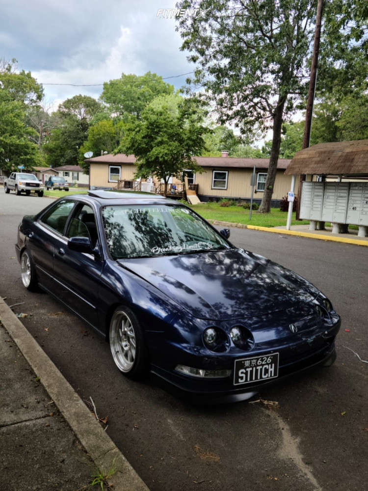 1997 Acura Integra LS with 16x8 F1R F07 and Waterfall 195x40 on ...
