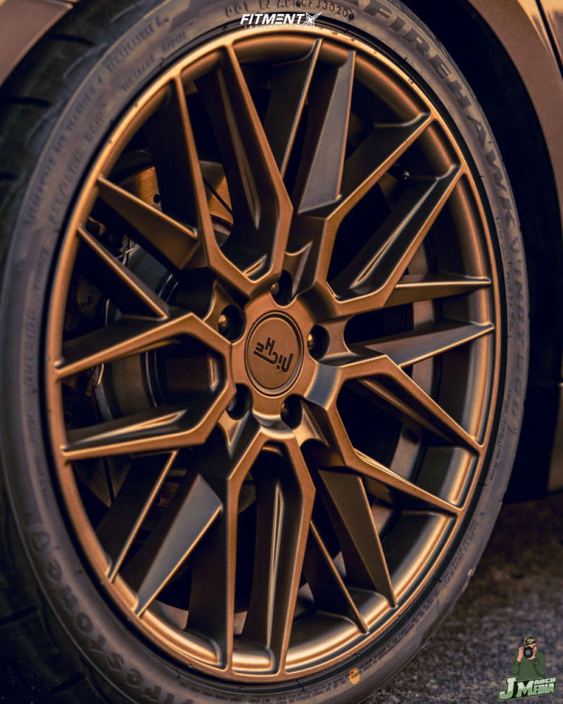 2017 Ford Fusion Sport with 19x9 Niche Gamma and Firestone 255x35 on ...