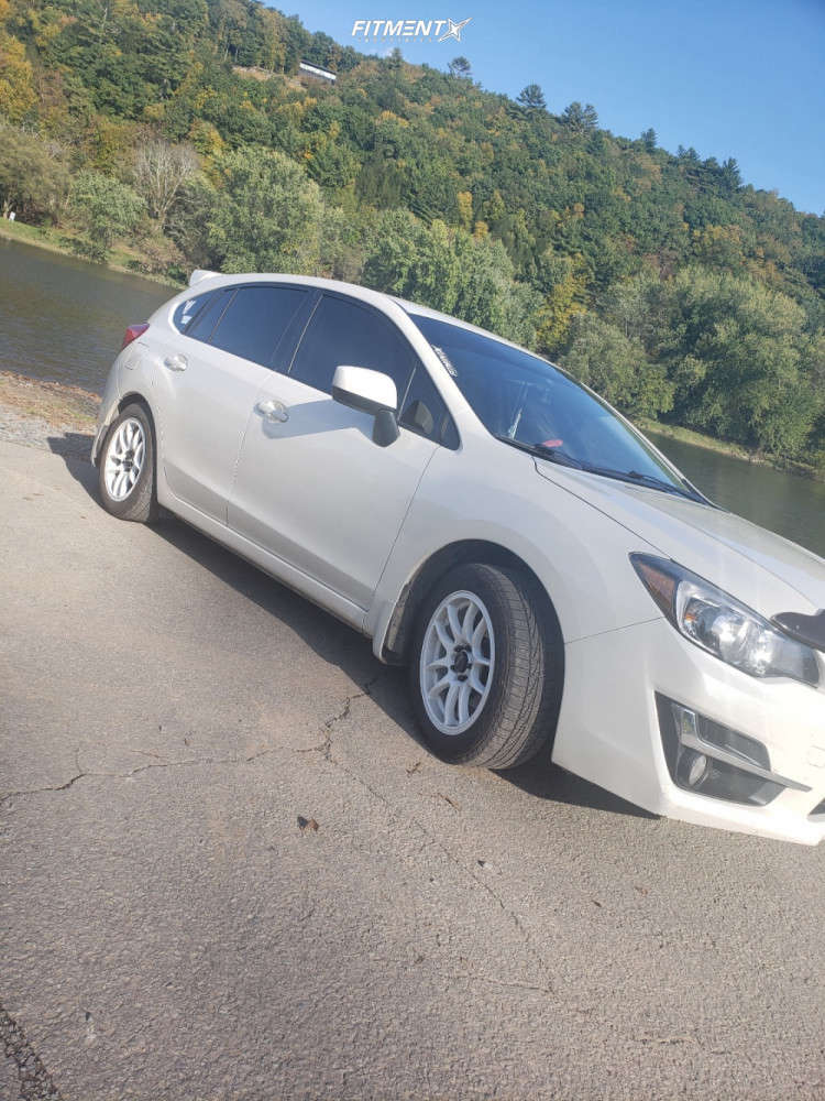 2016 Subaru Impreza Premium with 16x7 Drag Dr31 and BFGoodrich 205x55 ...
