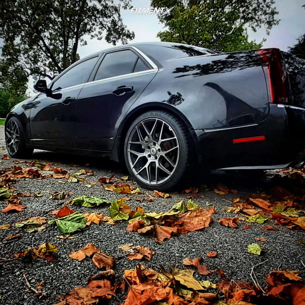 2008 Cadillac CTS Base with 20x9 Asanti Black Abl-27 and Accelera ...