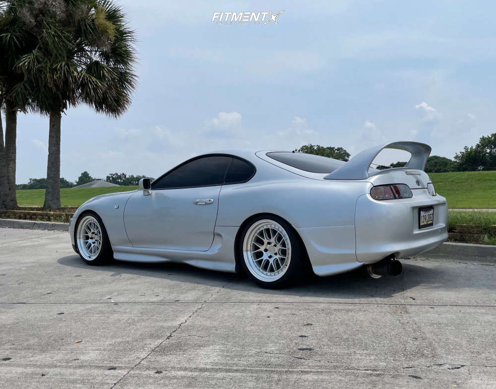 1994 Toyota Supra Base with 18x9.5 Aodhan Ds06 and Federal 255x35 on ...