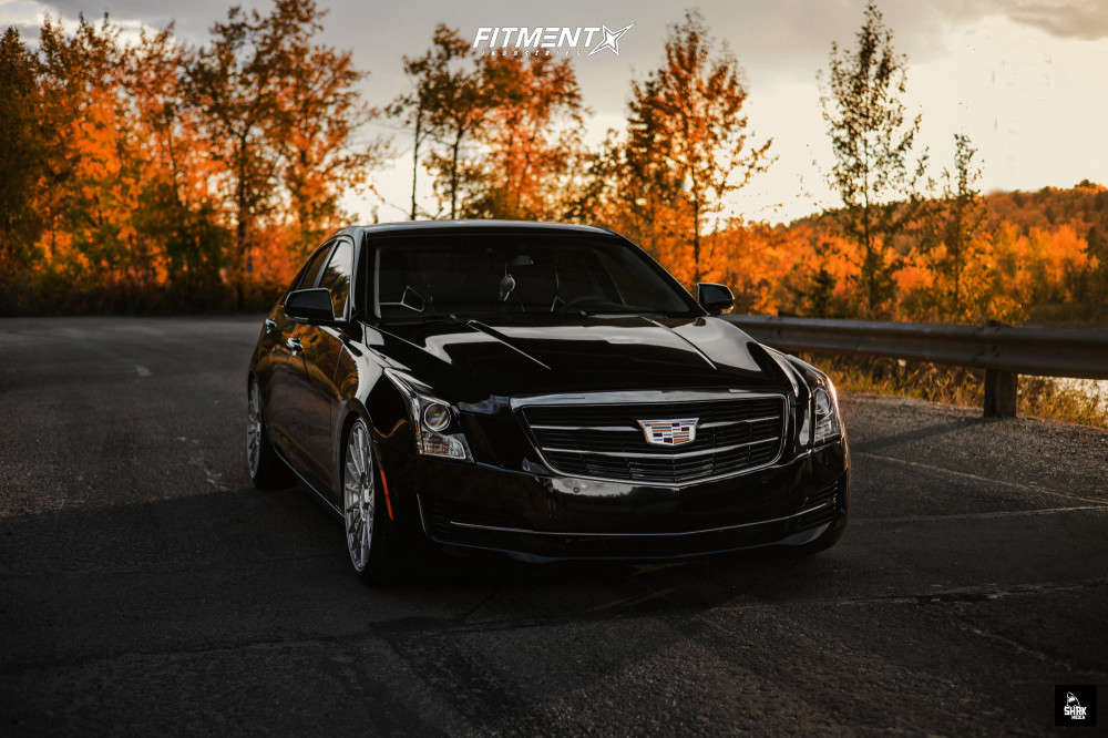 2017 Cadillac ATS Premium Performance with 19x8.5 Rotiform Las-r and ...