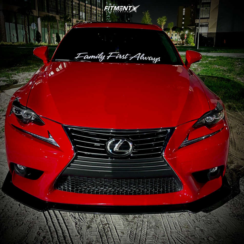 2016 Lexus IS200t Base with 18x8.5 ESR Cs15 and Lexani 215x40 on ...