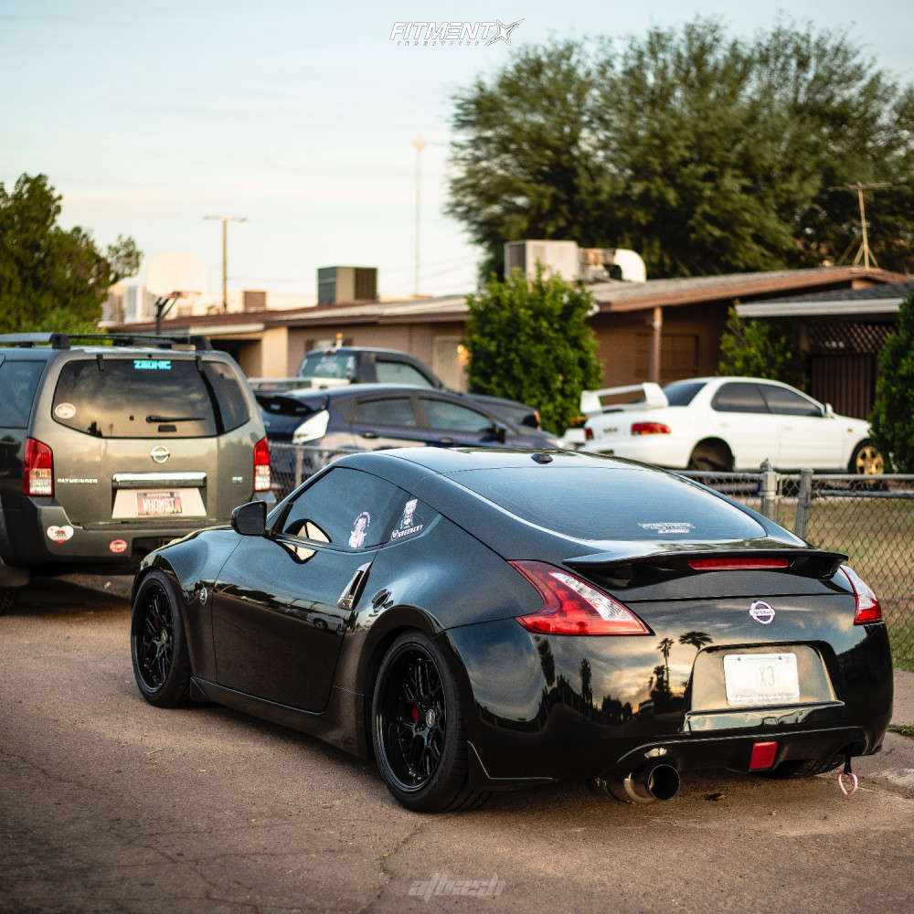 2019 Nissan 370Z Sport with 19x9.5 ESR Cs11 and Toyo Tires 245x40 on ...