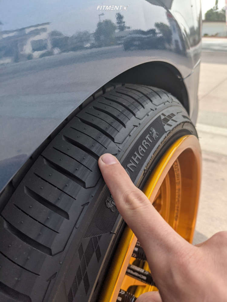 2009 Honda Civic LX with 17x9 Cosmis Racing Xt-206r and Lionhart 205x40 ...