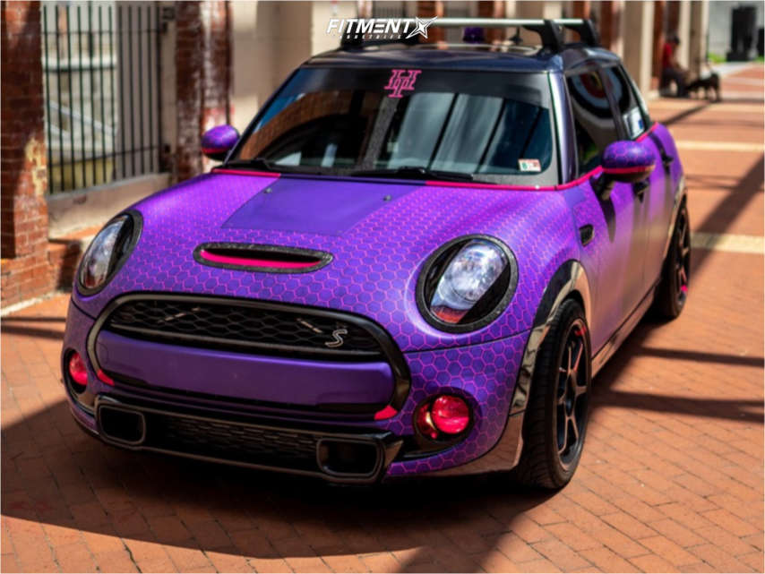 2017 Mini Cooper S with 18x8.5 Motegi Traklite and Federal 225x40 on ...