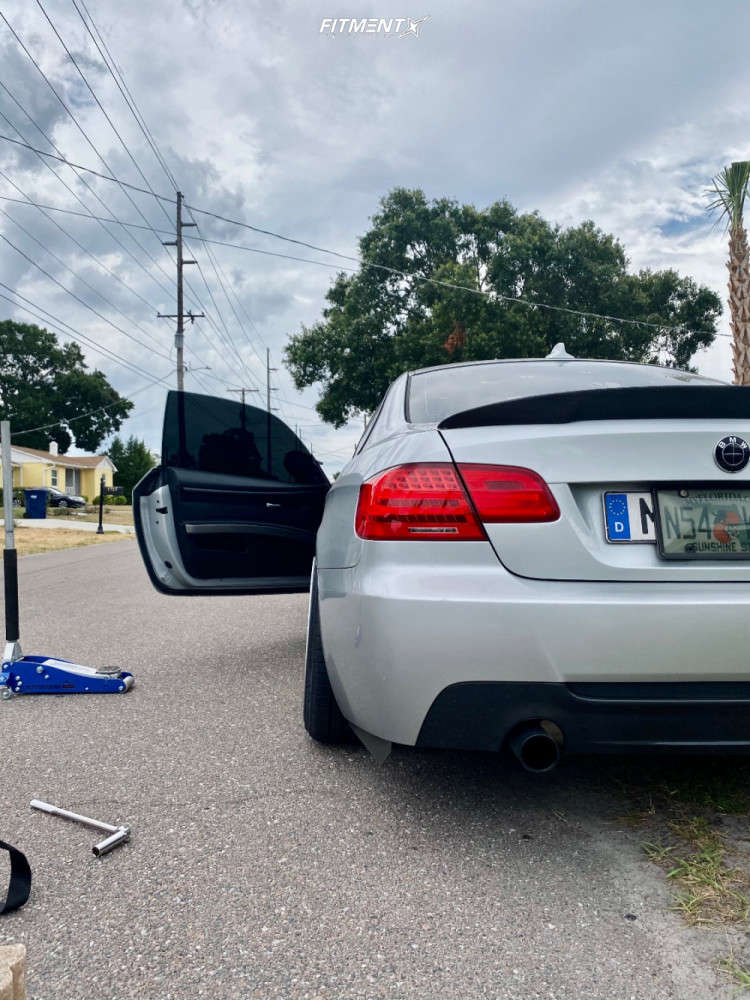 2011 BMW 335i Base with 19x9.5 ESR Cs15 and Lexani 225x35 on Coilovers ...