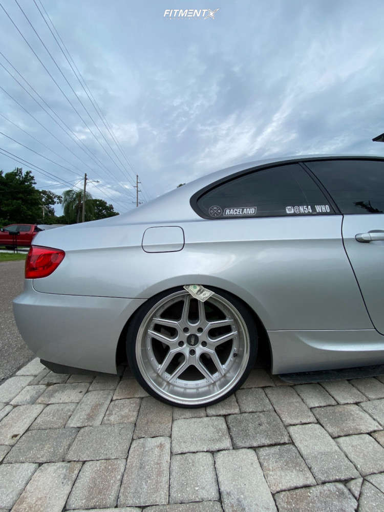 2011 BMW 335i Base with 19x9.5 ESR Cs15 and Lexani 225x35 on Coilovers ...