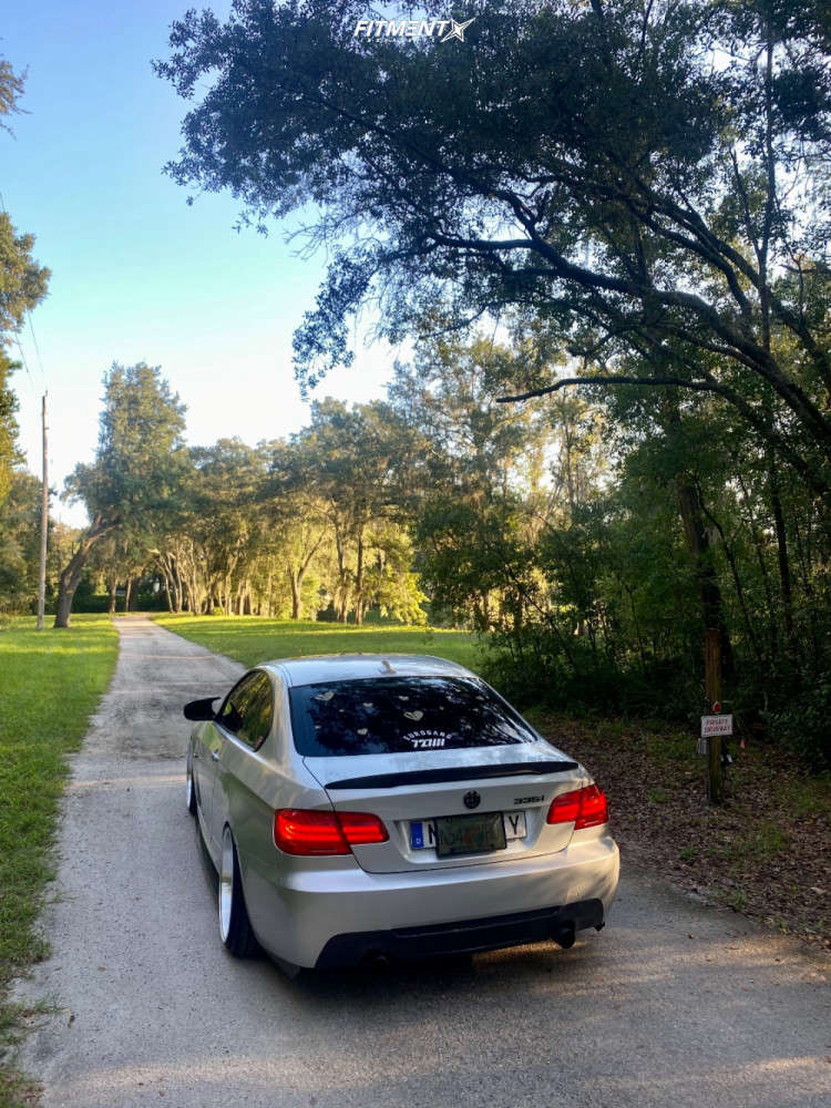 2011 BMW 335i Base with 19x9.5 ESR Cs15 and Lexani 225x35 on Coilovers ...