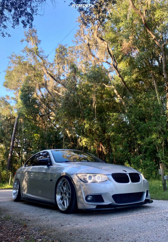 2011 BMW 335i Base with 19x9.5 ESR Cs15 and Lexani 225x35 on Coilovers ...