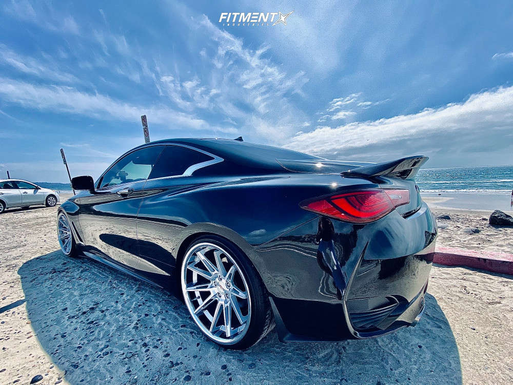 2017 INFINITI Q60 Premium with 20x10.5 Ferrada CM2 and Delinte 235x35 ...