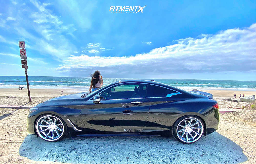 2017 INFINITI Q60 Premium with 20x10.5 Ferrada CM2 and Delinte 235x35 ...