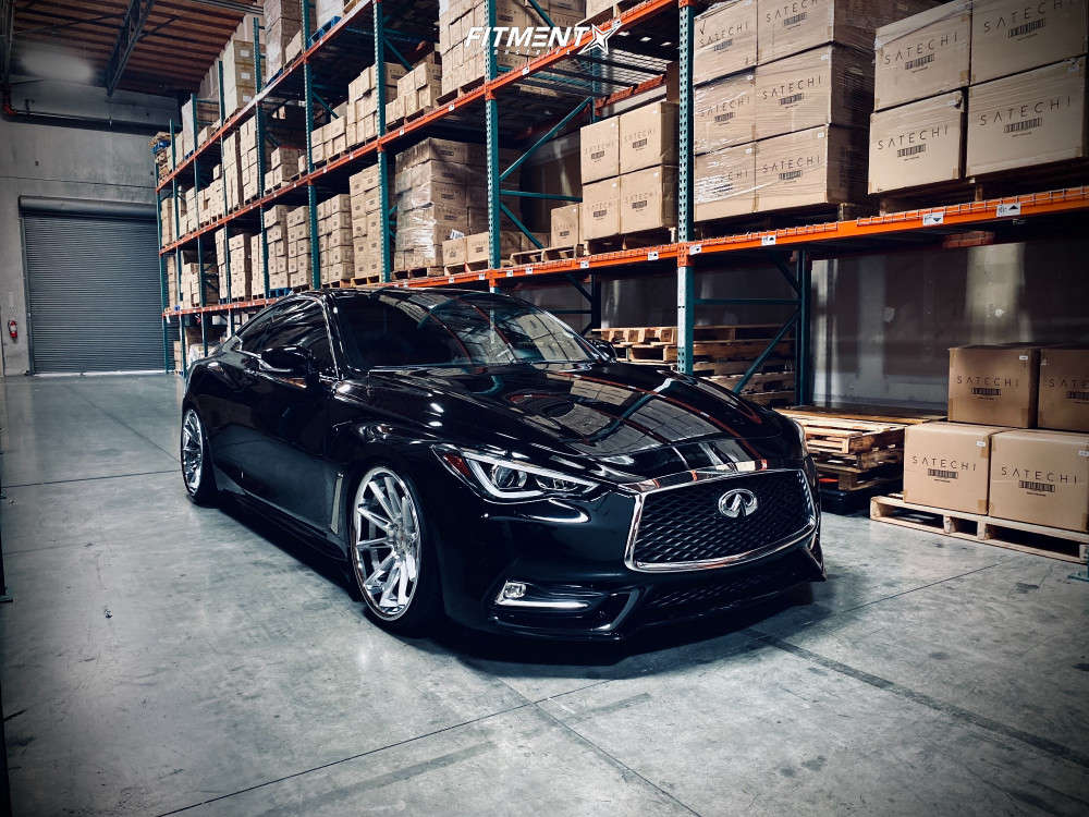 2017 INFINITI Q60 Premium with 20x10.5 Ferrada CM2 and Delinte 235x35 ...