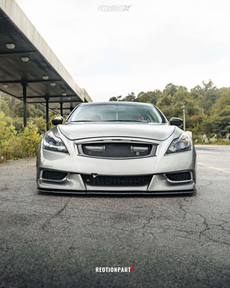 2009 INFINITI G37 Sport with 18x10.5 Enkei Nt03m and Federal 225x40 on Air Suspension | 1907762 ...