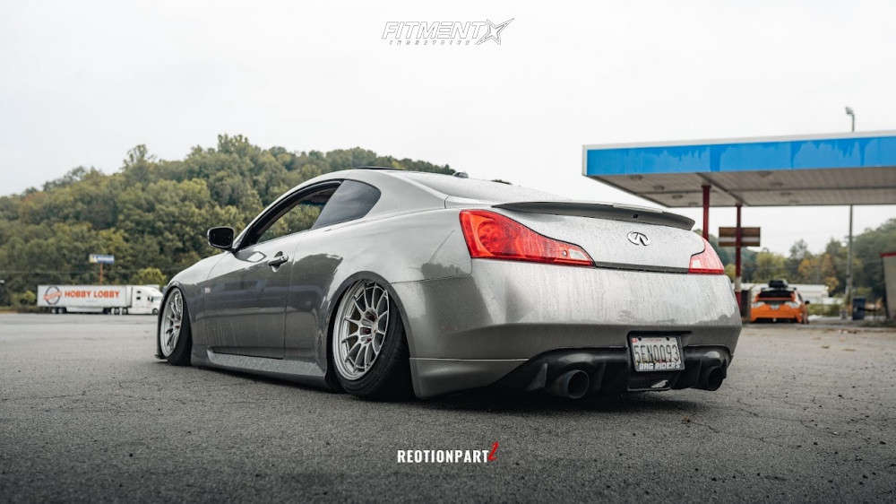 2009 INFINITI G37 Sport with 18x10.5 Enkei Nt03m and Federal 225x40 on Air Suspension | 1907762 ...