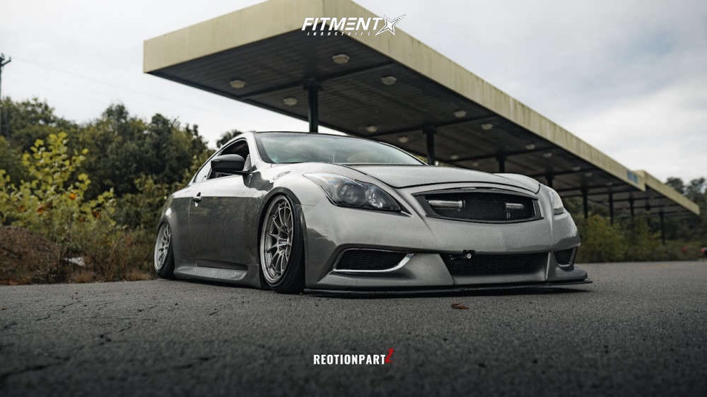 2009 INFINITI G37 Sport with 18x10.5 Enkei Nt03m and Federal 225x40 on Air Suspension | 1907762 ...