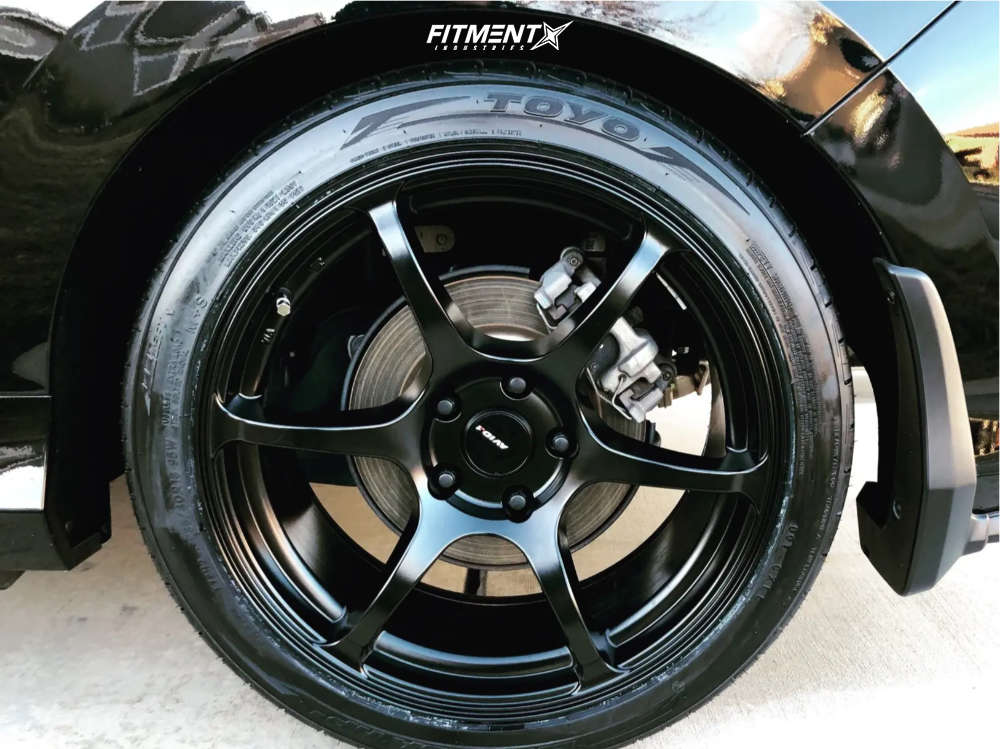 2018 Honda Civic Si with 18x8.5 AVID1 AV26 and Toyo Tires 235x40 on Lowering Springs | 1908589 ...