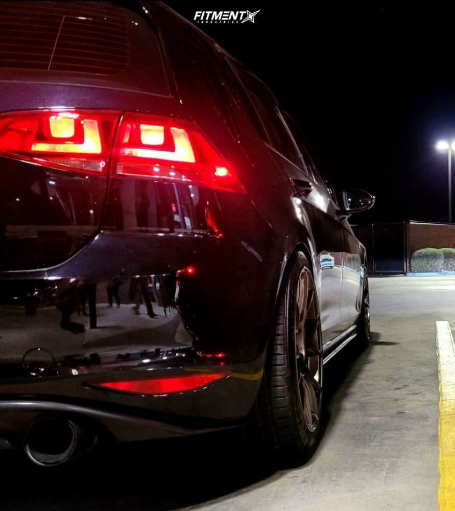 2017 Volkswagen GTI Performance with 18x9.5 Konig Ampliform and ...