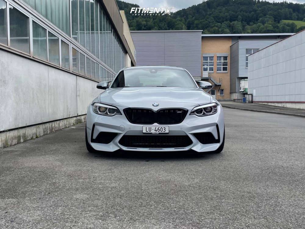 2020 BMW M2 Competition with 19x9.5 Ferrada FR4 and Hankook 245x35 on ...